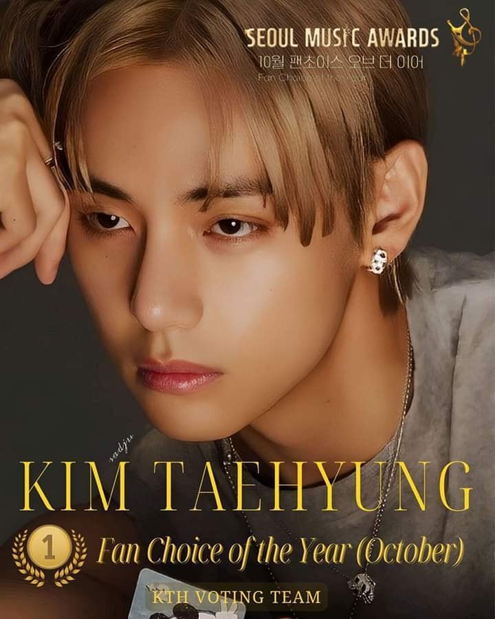 BTS Community Post - Congratulations to Taehyung for winning the “Fans ...
