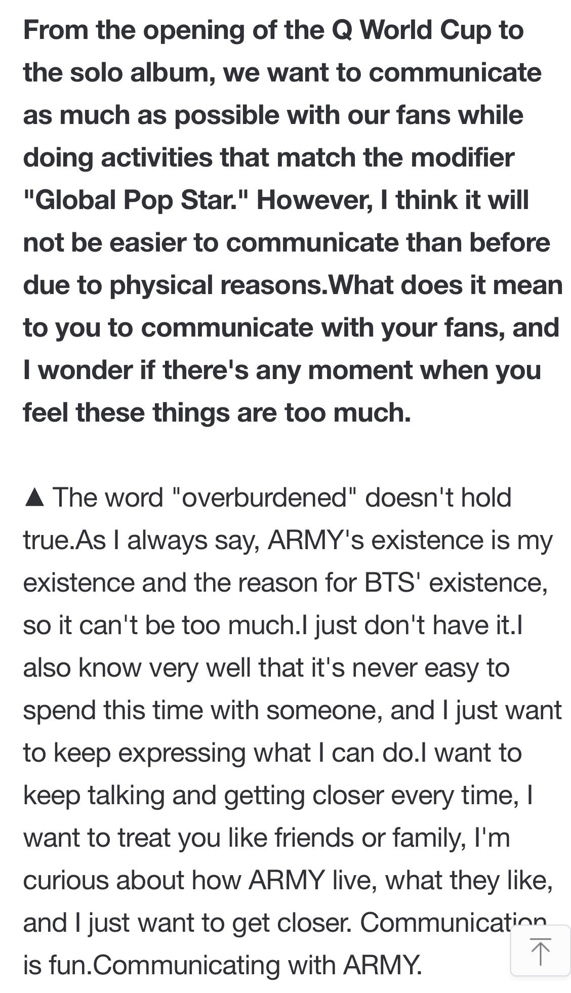BTS Community Posts - 💜🌟Q: From the opening of the Q World Cup to the ...
