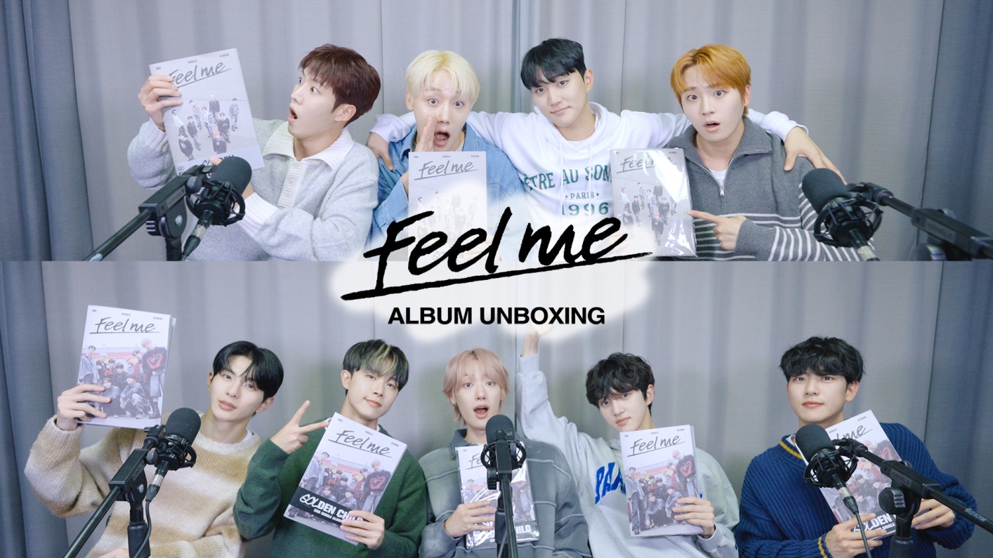 [ASMR] 'Feel me' Album Unboxing | 골든차일드(Golden Child)