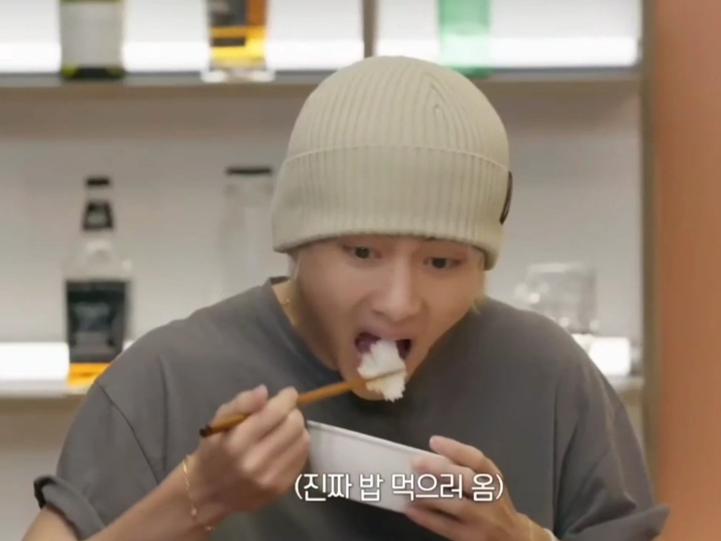 BTS Community Post - I love seeing my love eating meat with rice😍 so ...