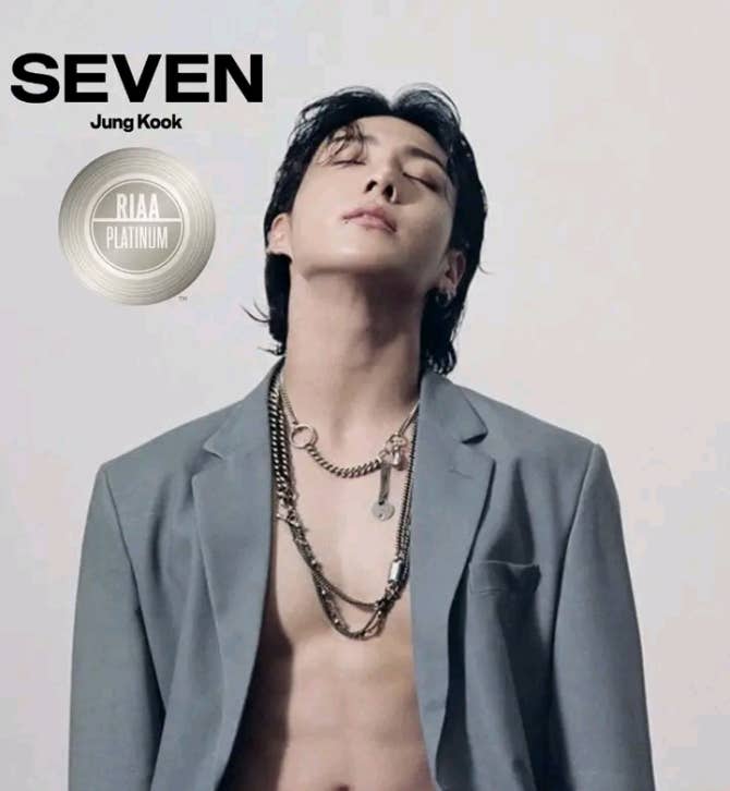 BTS Community Post - #Jungkook's #Seven ft. Latto has been certified ...