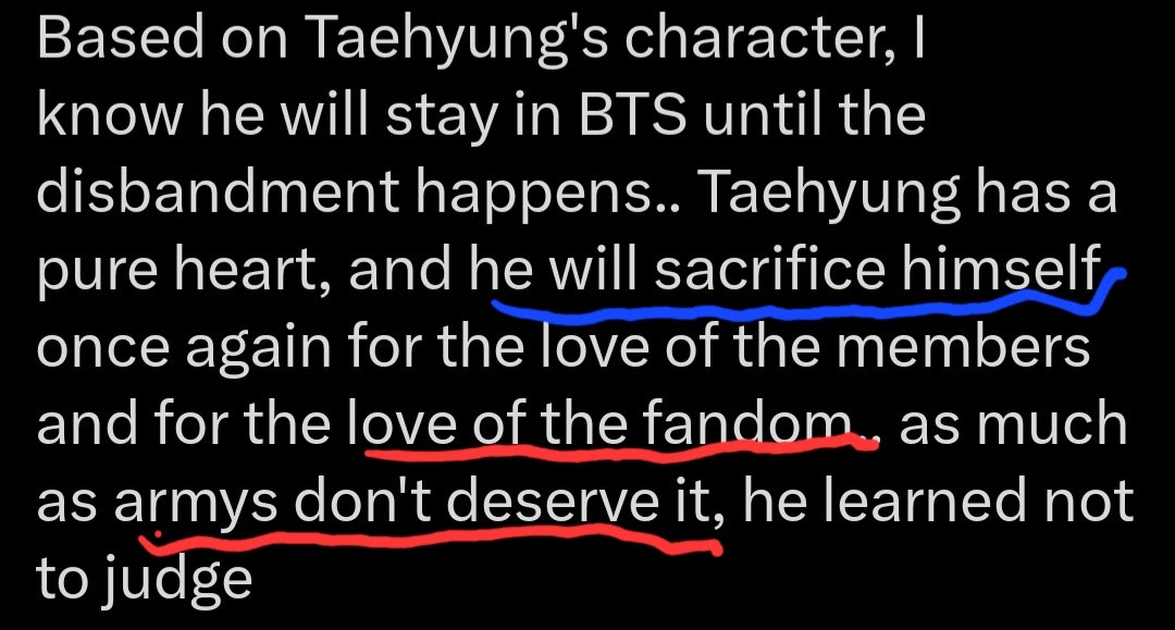 BTS Community Post - #TO_V HELLO TAE,HOPE YOU'RE DOING GOOD. SO US FANS ...