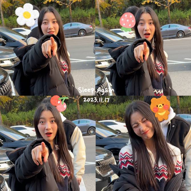 Oh My Girl Community Post 기적을 노래하는 내 가수의 시간💙🌹 사랑하는 유빈시💜 오늘 또 직접 유빈이의
