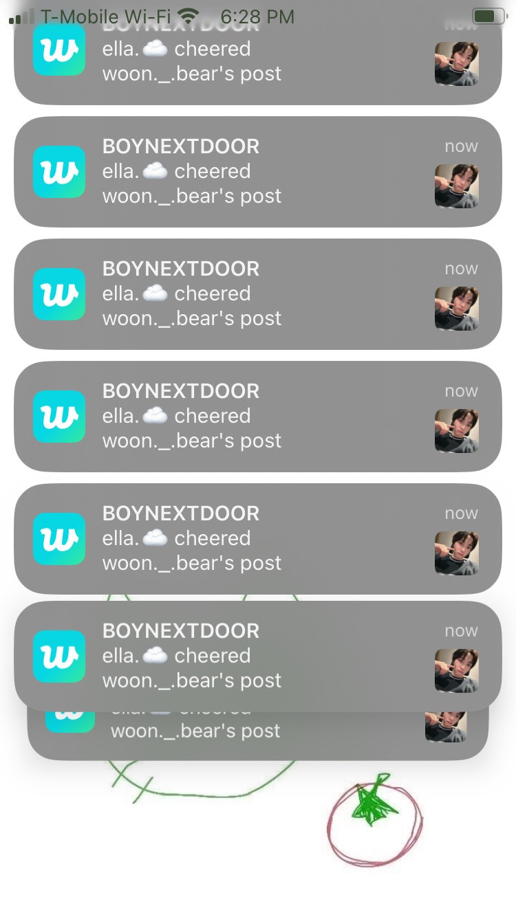 BOYNEXTDOOR Community Post - Thanks for the spams 😭@ella.☁️ Im getting so many its starting to ...