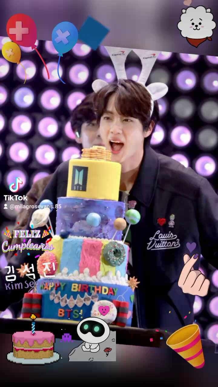 BTS Community Post - Feliz cumpleaños Mi Jin Hermosos que Mi Diosito te de mucha vida y sslud ...