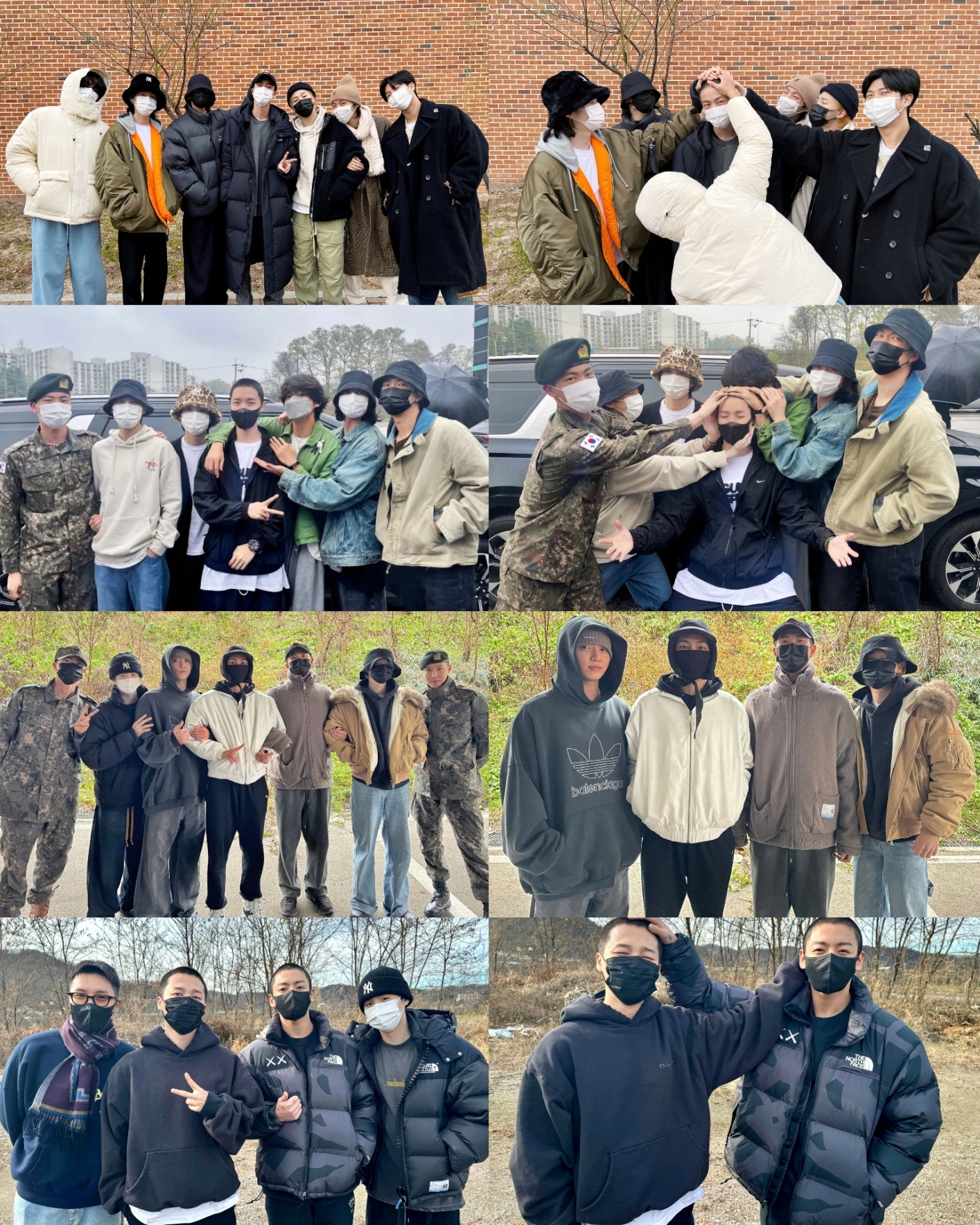 BTS Community Post - See u again Ot7 in 2025 🥰👋💜 Have a good job all of you. Take care of your ...