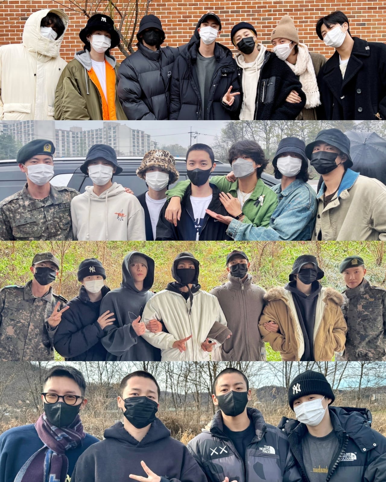 BTS Community Post - Se cuidem e voltem bem e saudável. Nós Armys 💜 temos muito orgulho de vocês ...