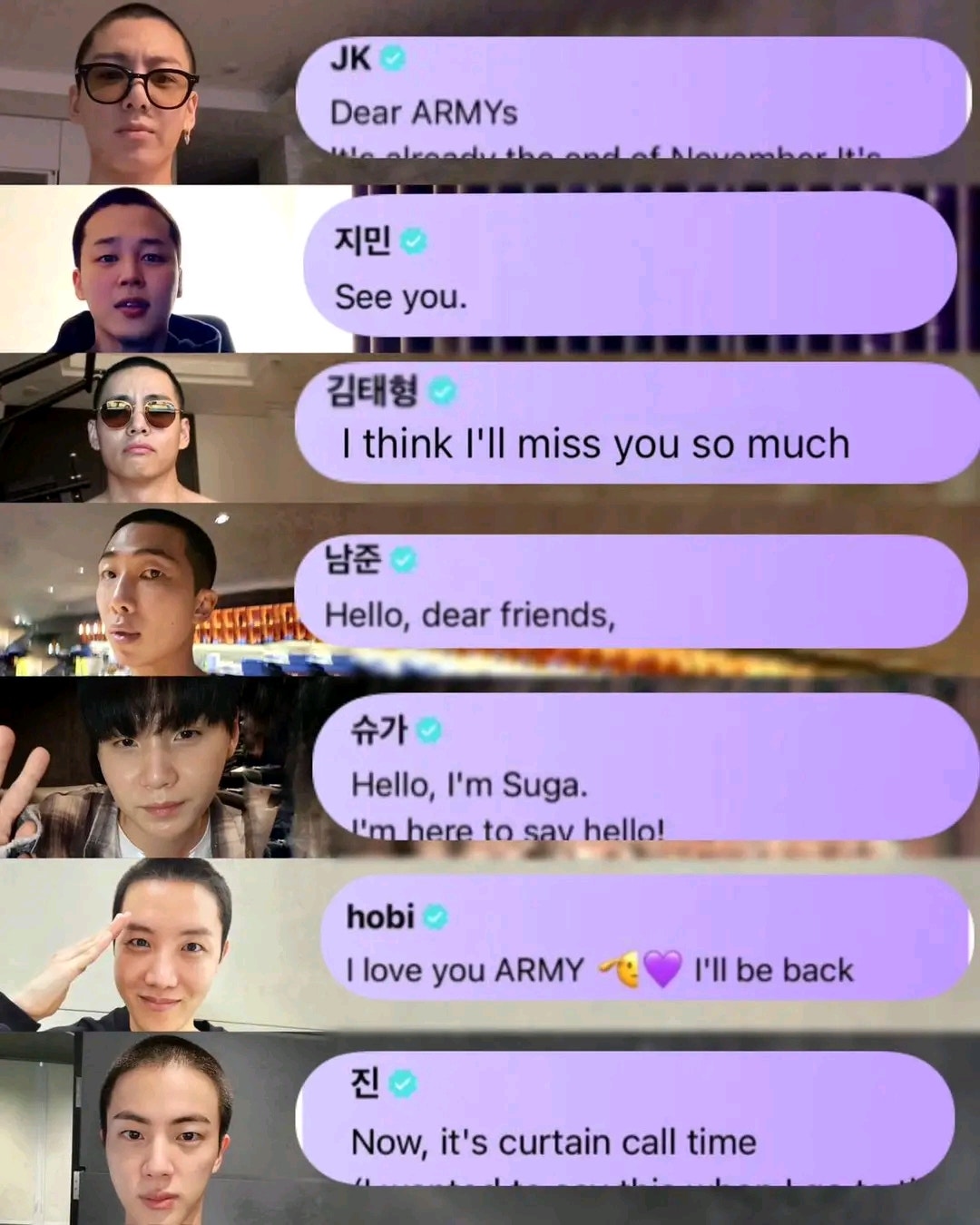 BTS Community Post - 7/7 Weverse post 🥺