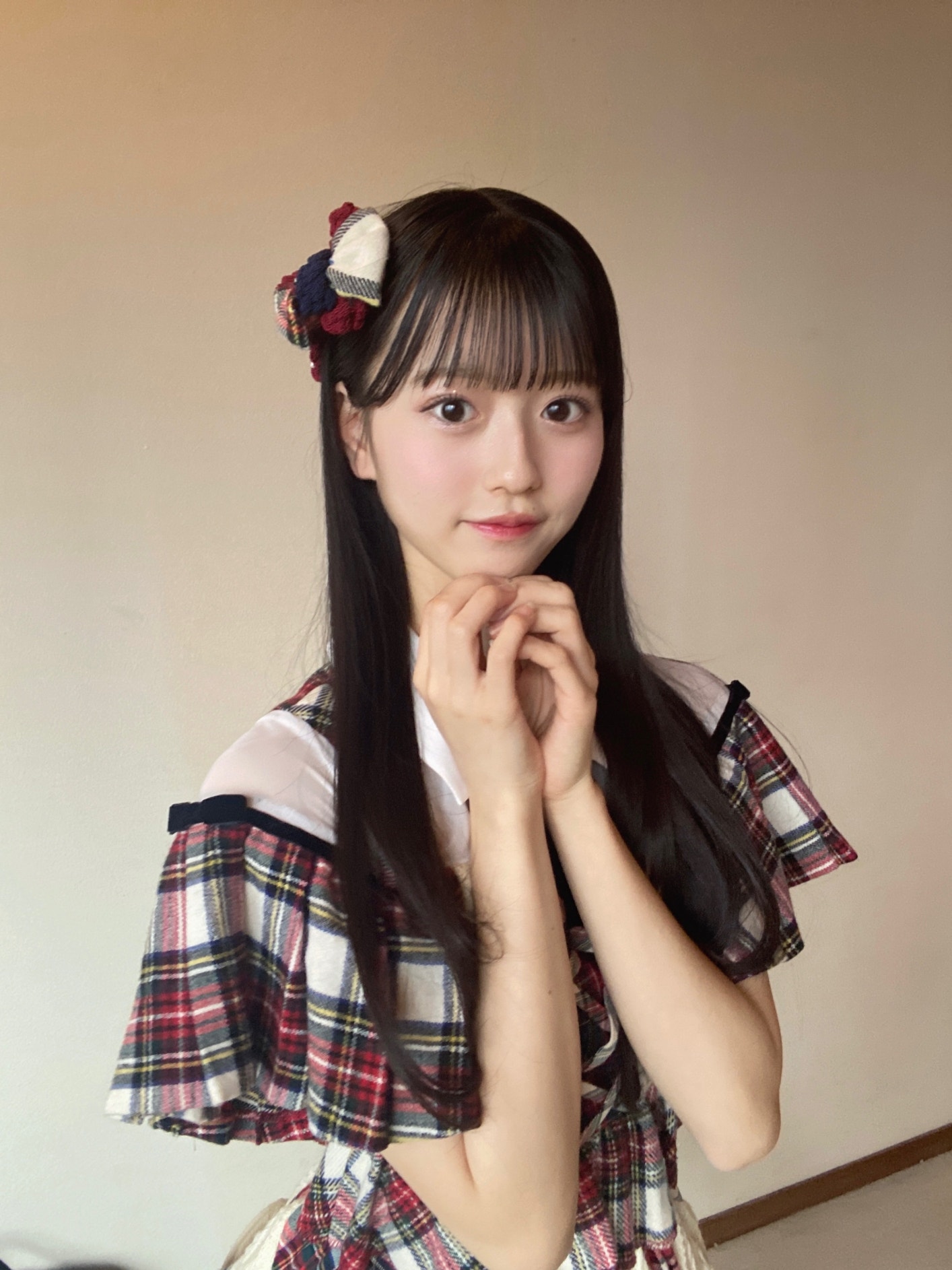 AKB48 Community Post - 赤チェック衣装最高にかわいい ️ ️ ️ - Yagi Azuki