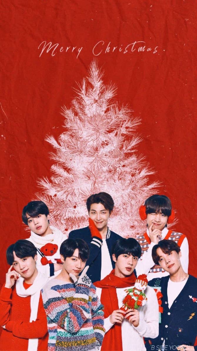 BTS Community Post - 🎄🎁BTS & ARMY 🎄🎁 Tomorrow is Christmas 🎄 🎁🎀🎉 🎄Wish ...
