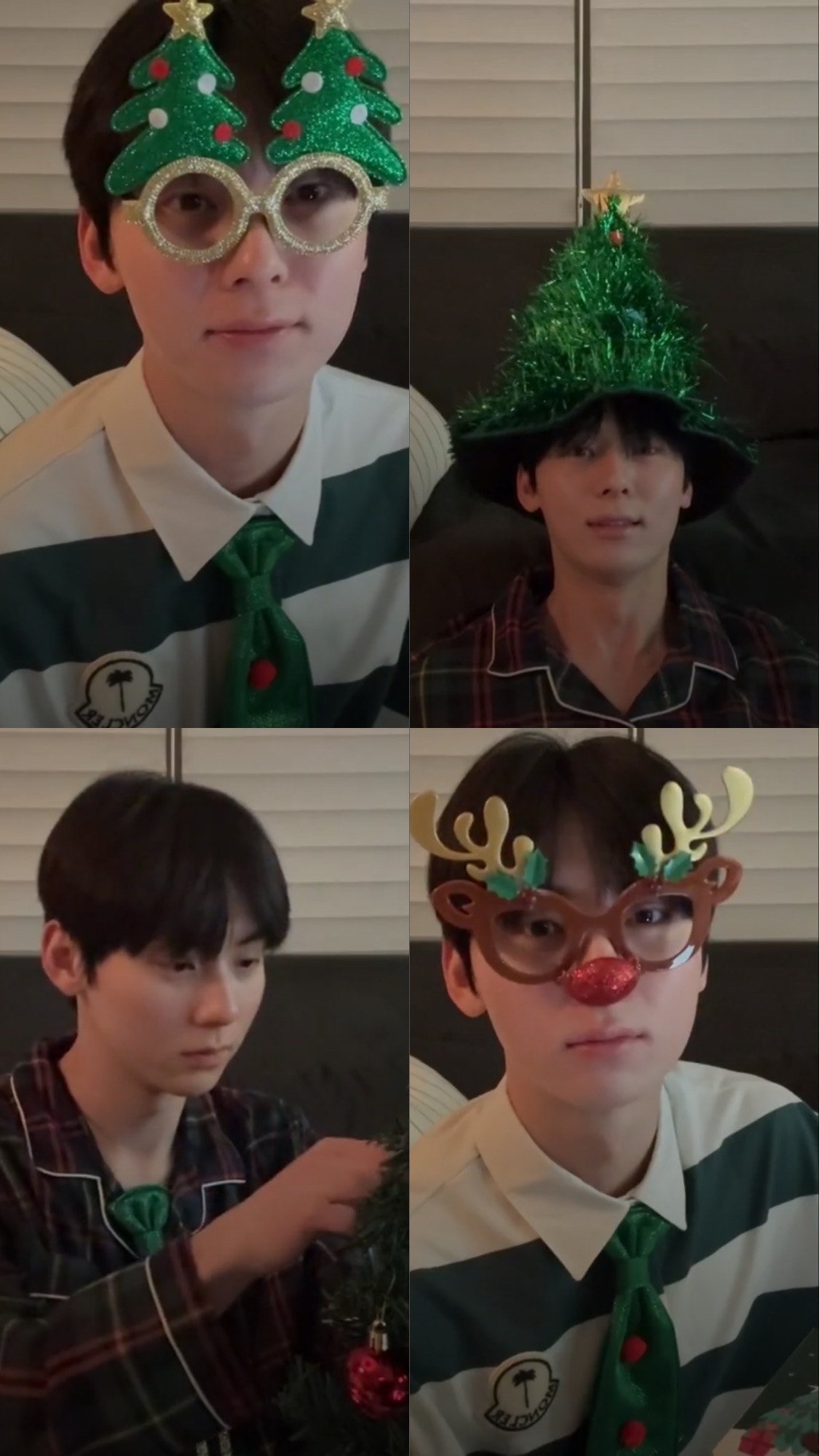 Hwang Min Hyun Community Post 민현오빠 메리크리스마스🎄 ️ 언제나 항상 행복하길 바라 드라마 촬영