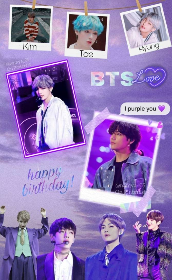 Bts Community Post 사랑스러운 김태형 생일 축하해요 당신이 없으면 내 우주는 불완전합니다 행복하세요 모든