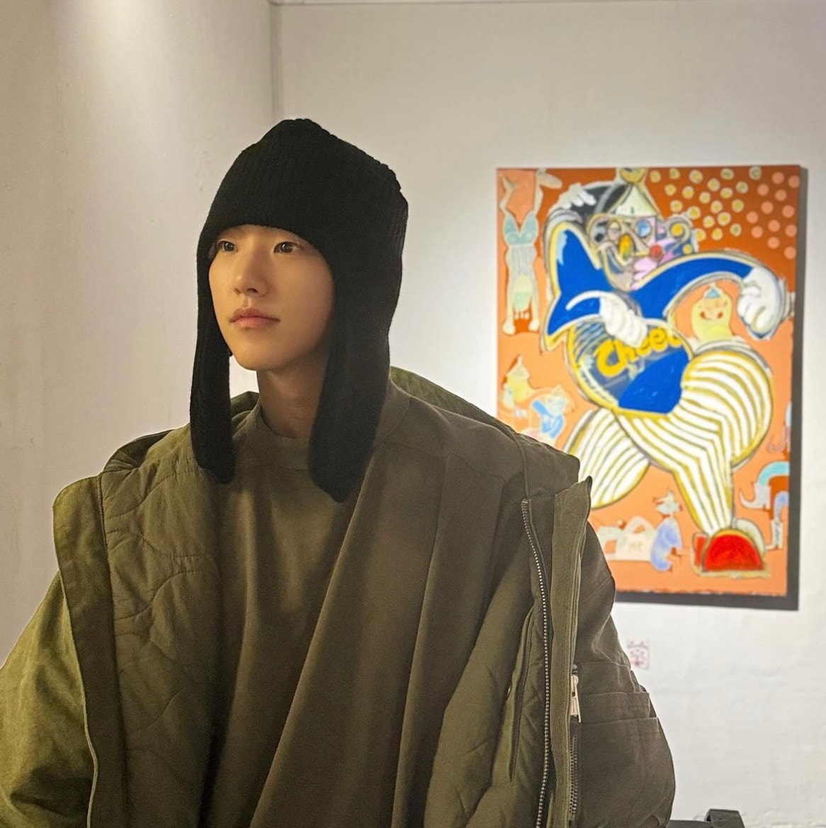 Seventeen Community Post 오빠 Ins에서 찍은 사진을 어떤 카메라로 찍었는지 물어보고 싶은데아니면