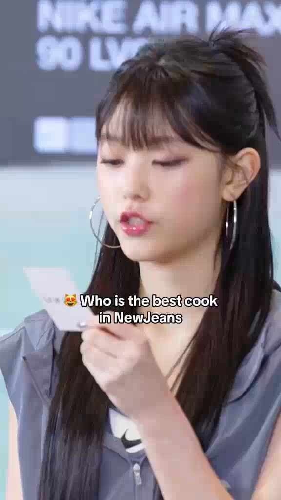 NewJeans Community Posts - At least we know Haerin isn’t the best cook ...