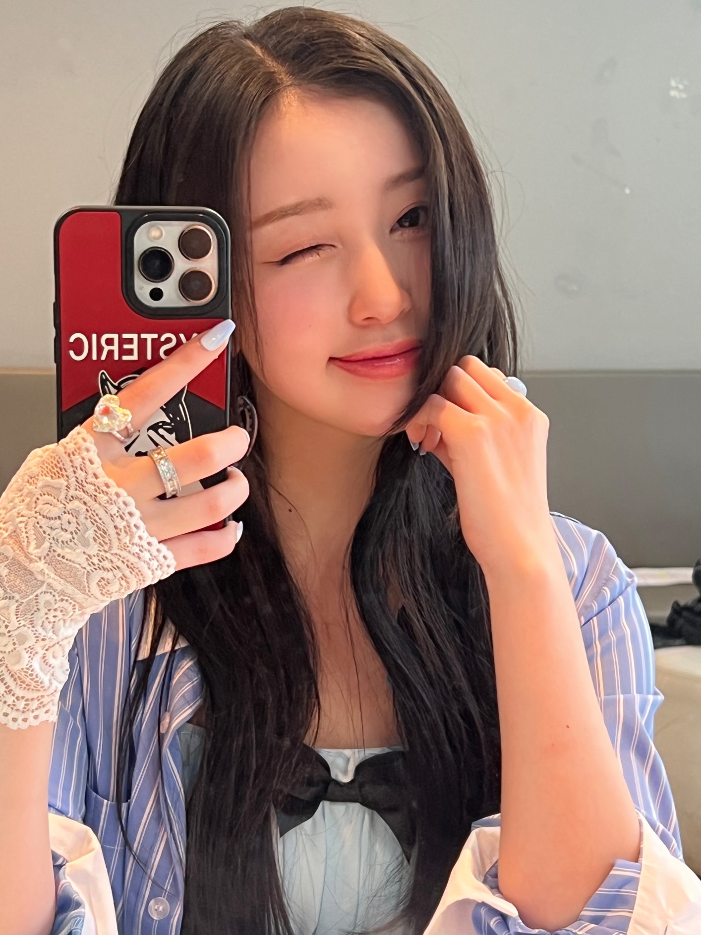 Wooah Community Posts 💙🩵🤍🪽 음중 첫방 끝💫 미니팬미팅까지 아주 행복으로 가득 찼던 하루였어요 그리고