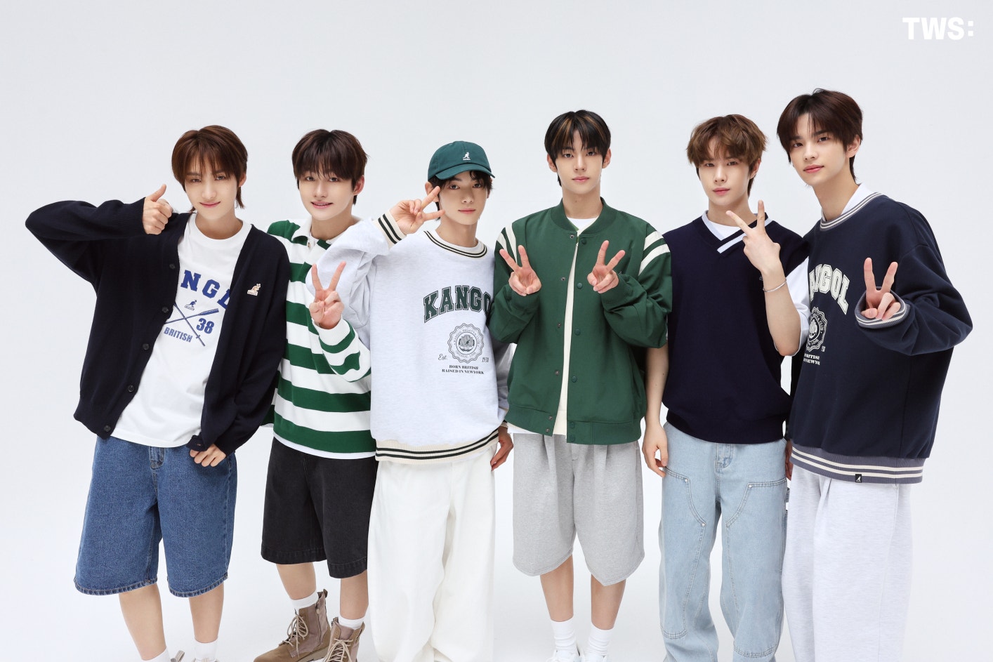 Weverse TWS Image - TWS (투어스) ‘캉골(KANGOL)’ Ads Photo Sketch