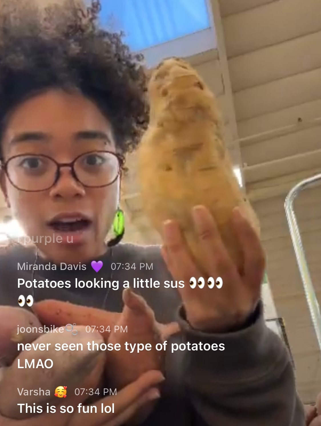 UMI Community Post - Grocery shopping with UMI~!! 🥔🍠🥑🥬