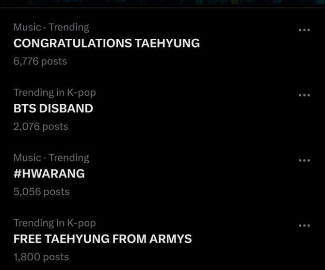 BTS Community Post - بلييييييز فهموني شو عم يصير TAEHYUNG ONLY HAS KTHS ARMYS ARE TAEHYUNG ANTI ...