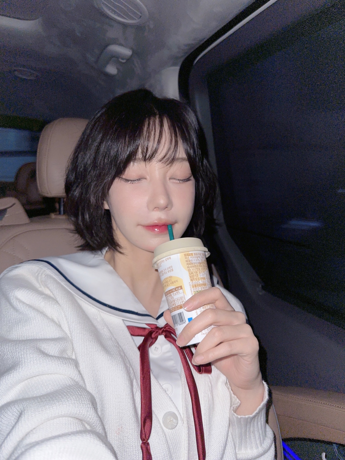 Qwer Community Posts 멋지게 일정을 끝낸 젠타타 요즘 머리가 고민인데여🥹 귀여운 머리 Vs 멋진머리 머가