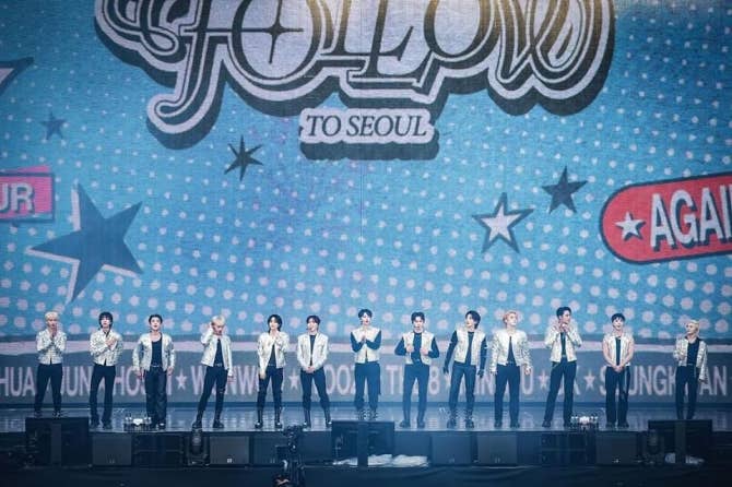 Seventeen Community Post 성공적인 콘서트를 축하합니다 또 해냈구나 우리 세븐틴 당신은 지금까지