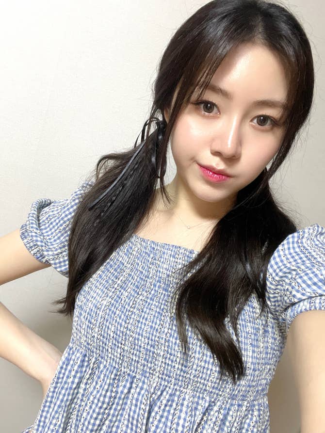Rocket Punch Community Post 양갈래 다현 어때애🩵🫧 Dahyun
