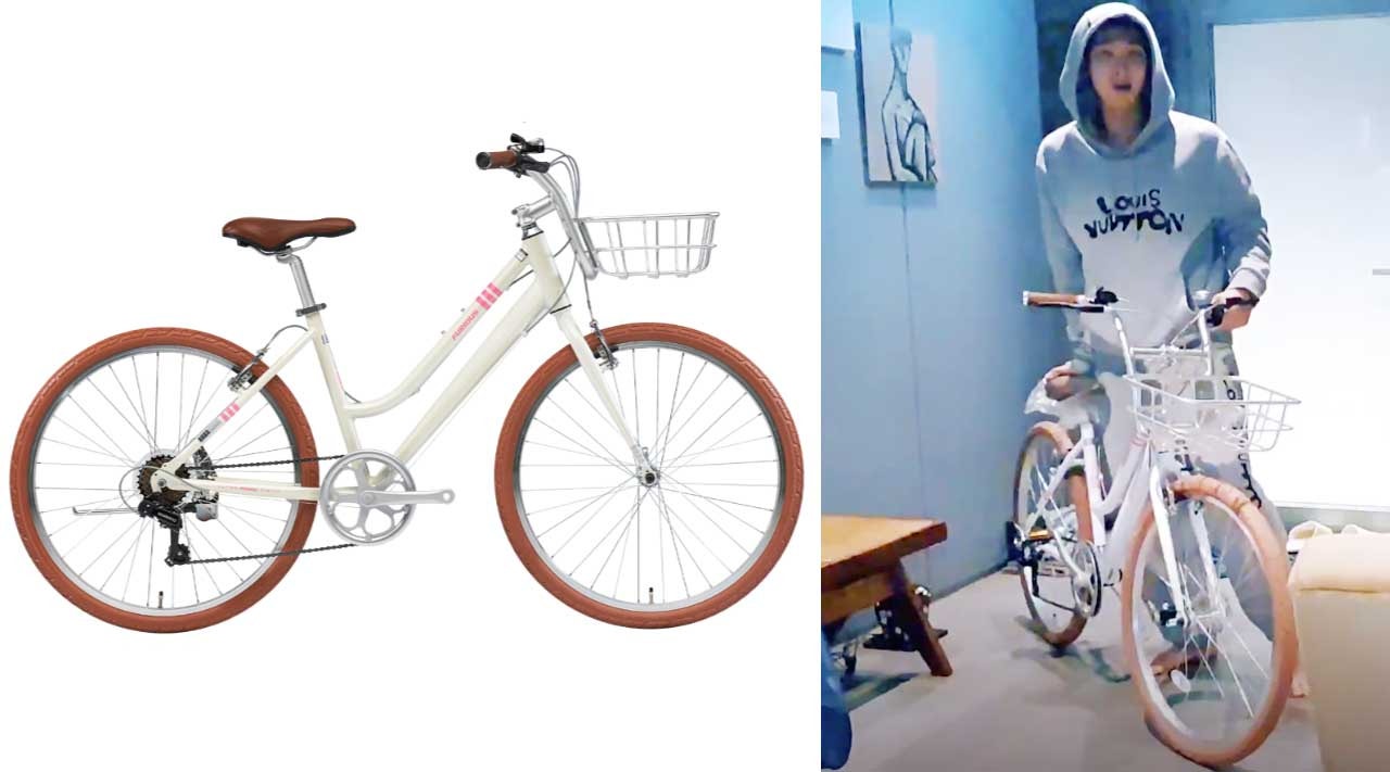 BTS Community Posts - This is the bike Jin gave to RM. The price? I dont know. But did you know ...