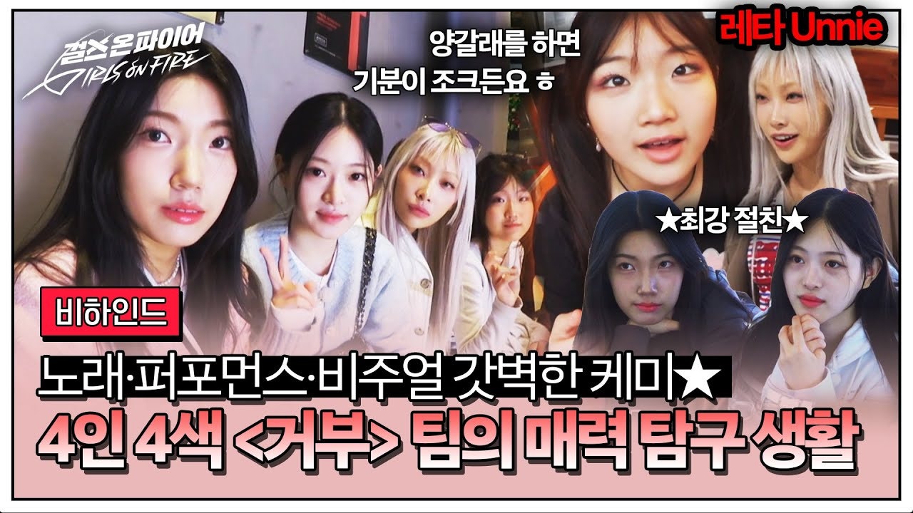 WeverseGIRLS ON FIRE Media - [Behind] Backstage twist! Into the charm of 2R "Rejection" & "Die ...