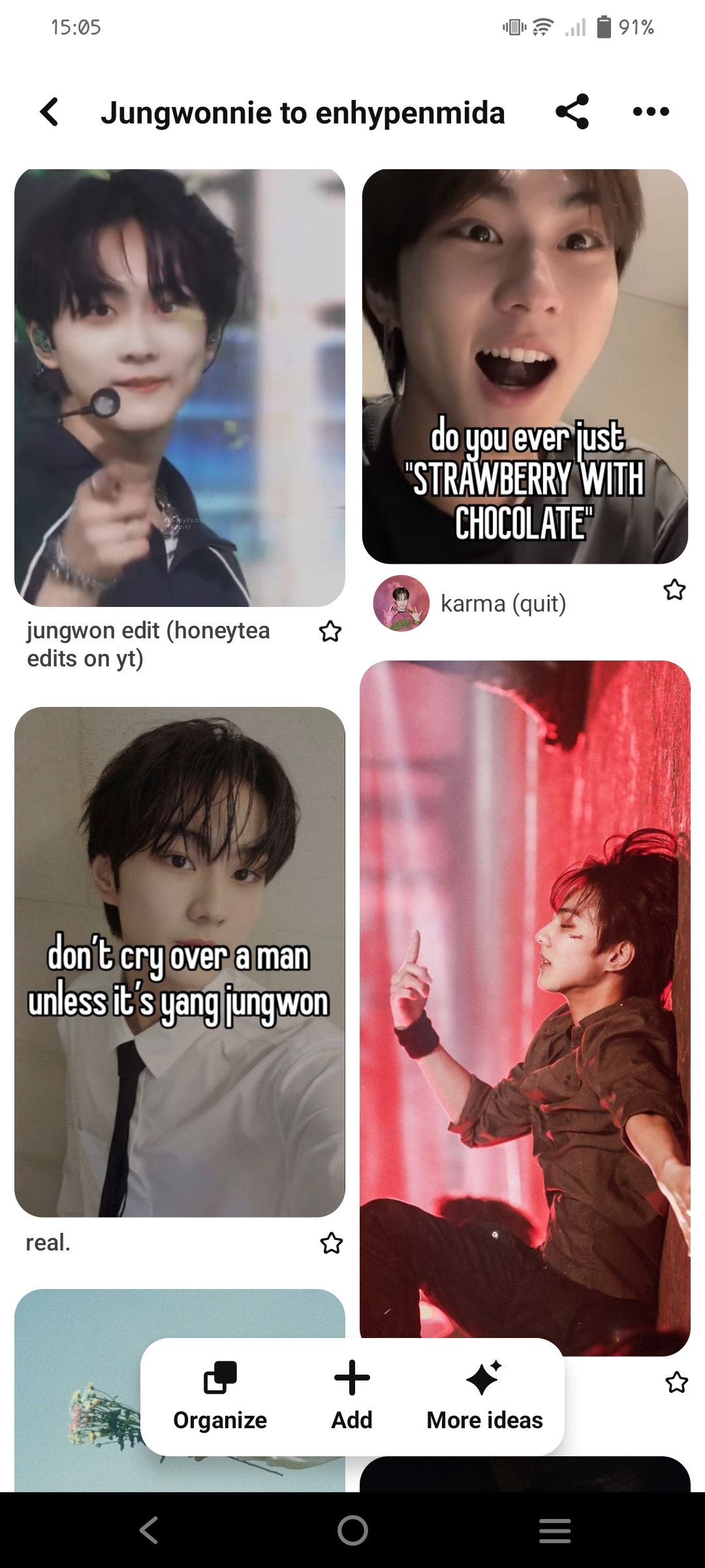 ENHYPEN Community Post - When i open pinterest to see art ideas and end ...