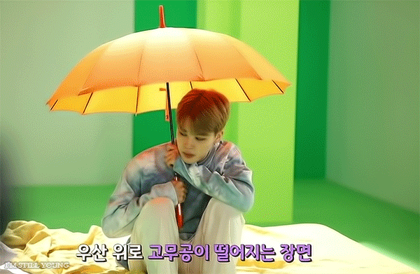 Bts Community Posts 지민시🐣⏰jimin Time 지민아 비 온다 사랑해 Jimin 지민 Dear