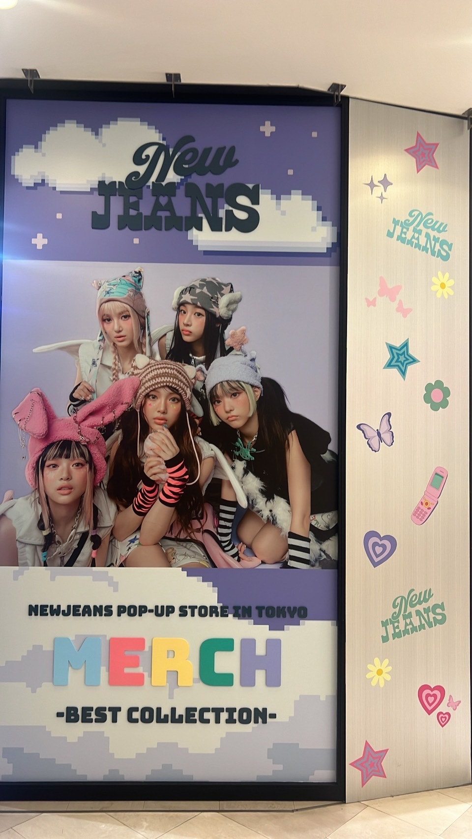 NewJeans Community Post - 渋谷109ポップアップ🐰 最高空間でした🥲