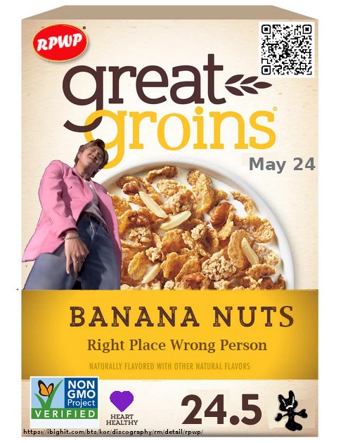 BTS Community Post - Hi Ami 💜💜 Namjoon Oppa’s “RIGHT PLACE WRONG PERSON” is coming on 24th 🤩🥳 ...