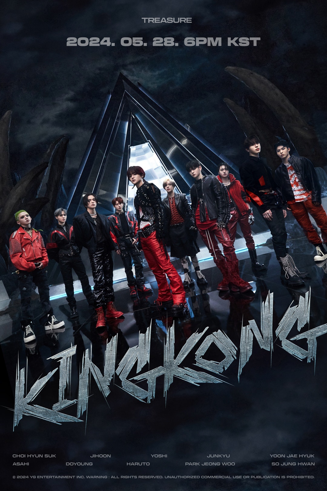 Weverse TREASURE Image - TREASURE - ‘KING KONG’ CONCEPT POSTER