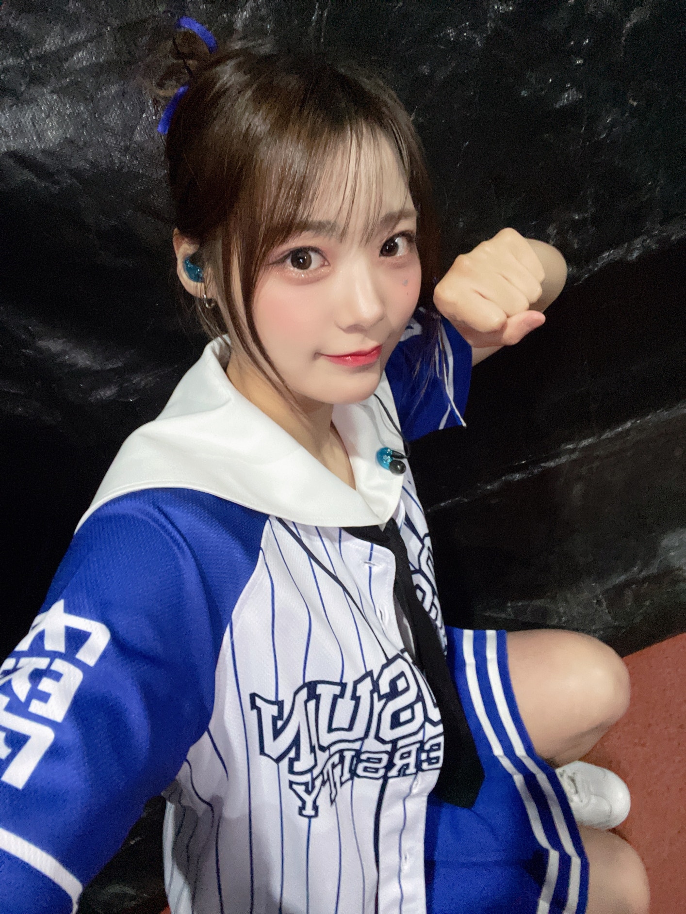 Qwer社群貼文 조선대학교 축제 💙 함성도 엄청 크고 떼창도 엄청 크고 너무 감사했습니다 💙 오늘도 Soda 무대를
