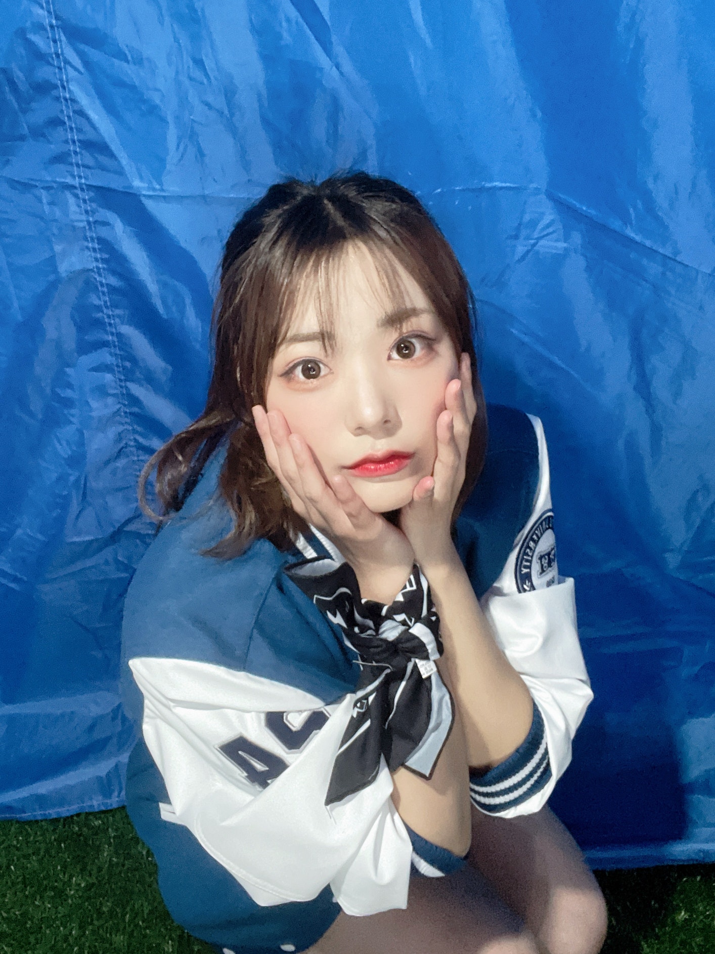 Qwer社群貼文 한양대학교 축제에 다녀왔어요 💙🕊️🌼 오늘은 Erica 캠퍼스에 다녀왔는데요 역시나 함성 소리 응원