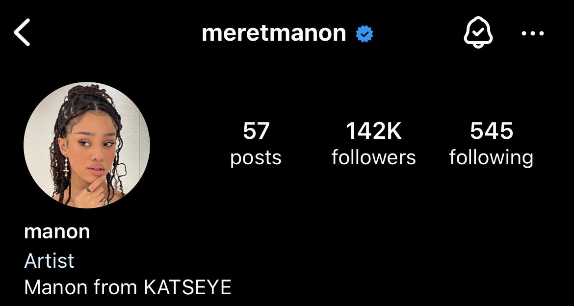 KATSEYE Community Post - My girl manon is finally verified Hybe make ...