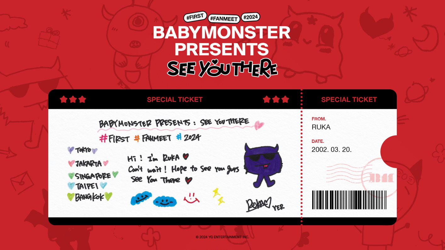 Weverse BABYMONSTER Image - BABYMONSTER PRESENTS : SEE YOU THERE ...