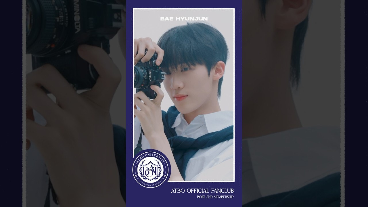 ATBO OFFICIAL FANCLUB 'BOAT' 2nd MEMBERSHIP JOIN US! #배현준 #BaeHyunjun