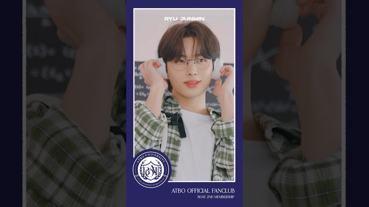 ATBO OFFICIAL FANCLUB 'BOAT' 2nd MEMBERSHIP JOIN US! #류준민 #RyuJunmin