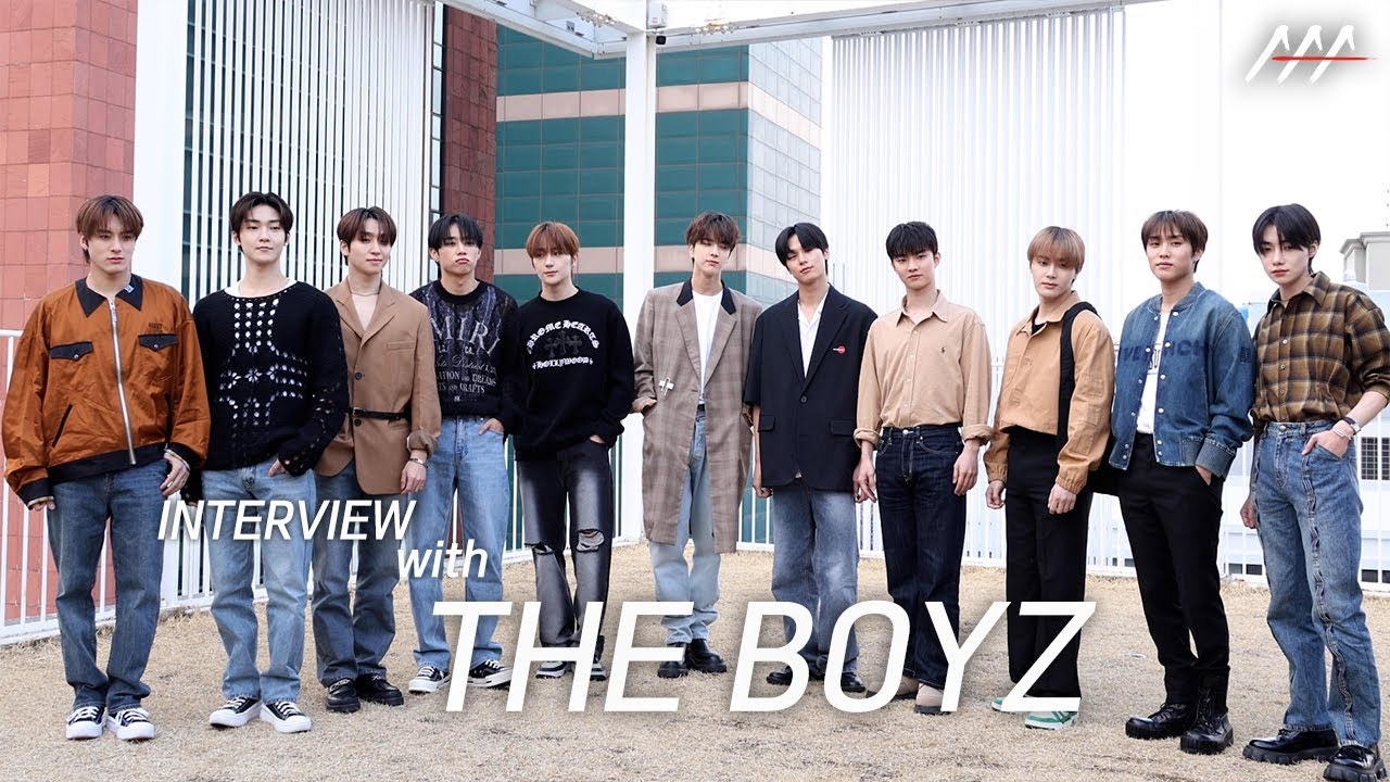 Weverse Weverse zone Media - INTERVIEW with THE BOYZ | 2023 AAA Best Artist Award, Focus Award ...