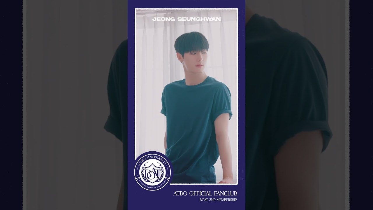 ATBO OFFICIAL FANCLUB 'BOAT' 2nd MEMBERSHIP JOIN US! #정승환 #JeongSeunghwan
