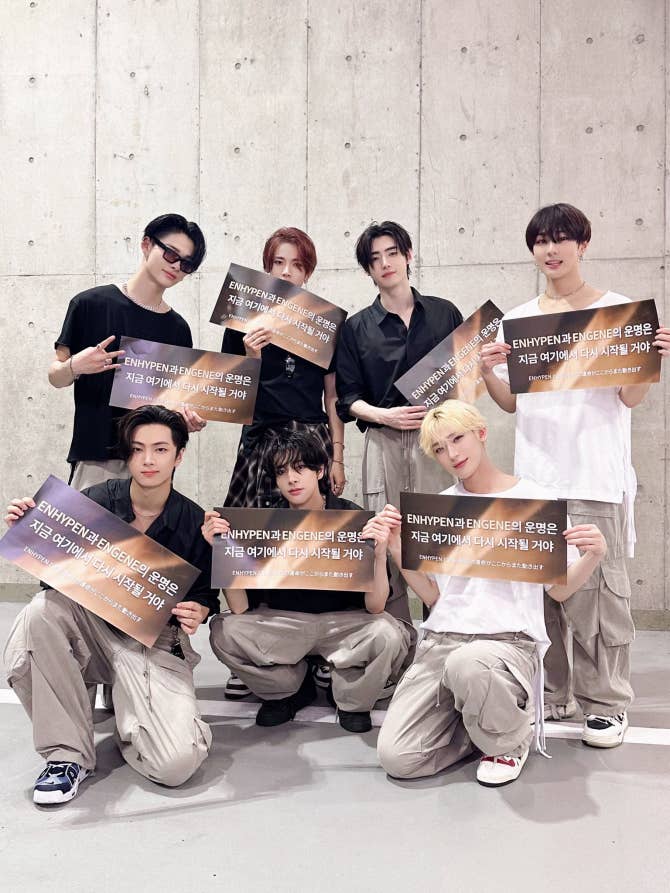 ENHYPEN Community Posts - you did so well my loves !!! congratulations ...