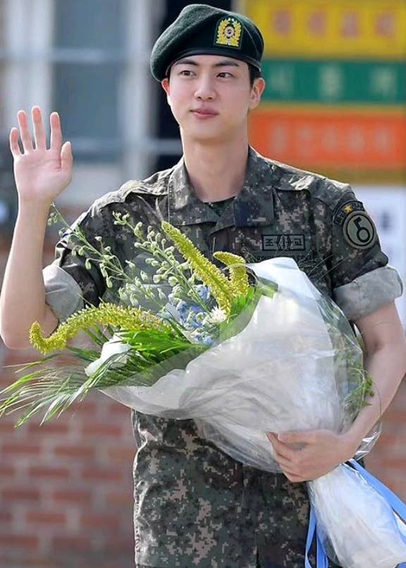 BTS Community Posts - Welcome back, sergeant!! 😻😻, thank you for being ...