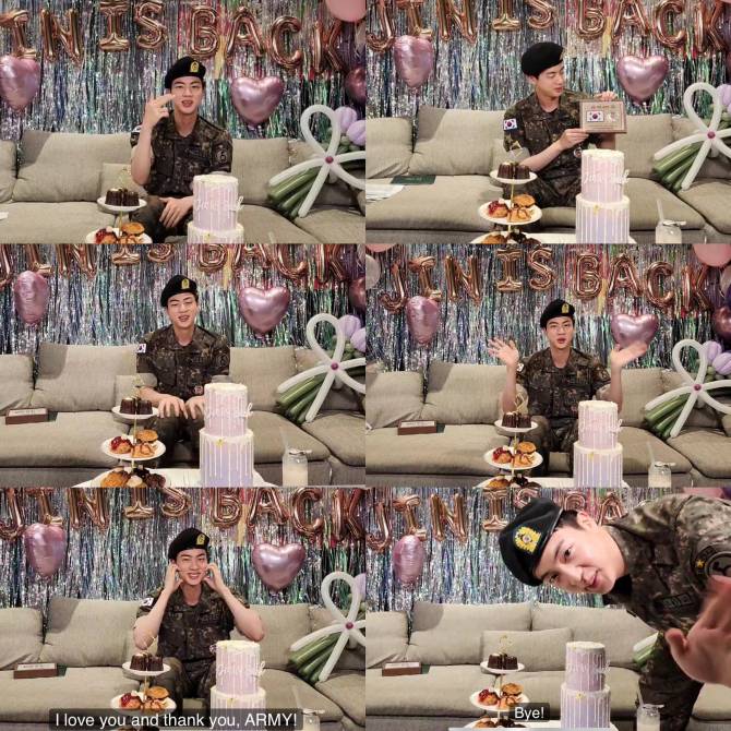 Bts Community Post 그리고 그들은 항상 약속을 지킨다 그는 심지어 유니폼을 입고 있을 때 우리를 보러 왔다