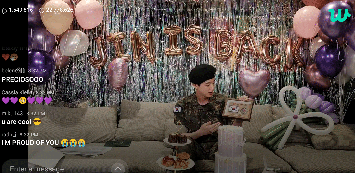 BTS Community Post - Mi valiente astronauta, gracias por venir un ...