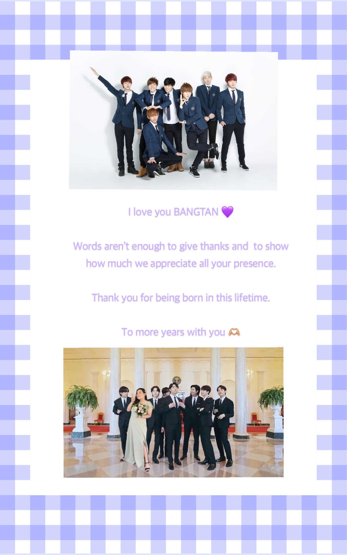BTS Weverse Fan Letter