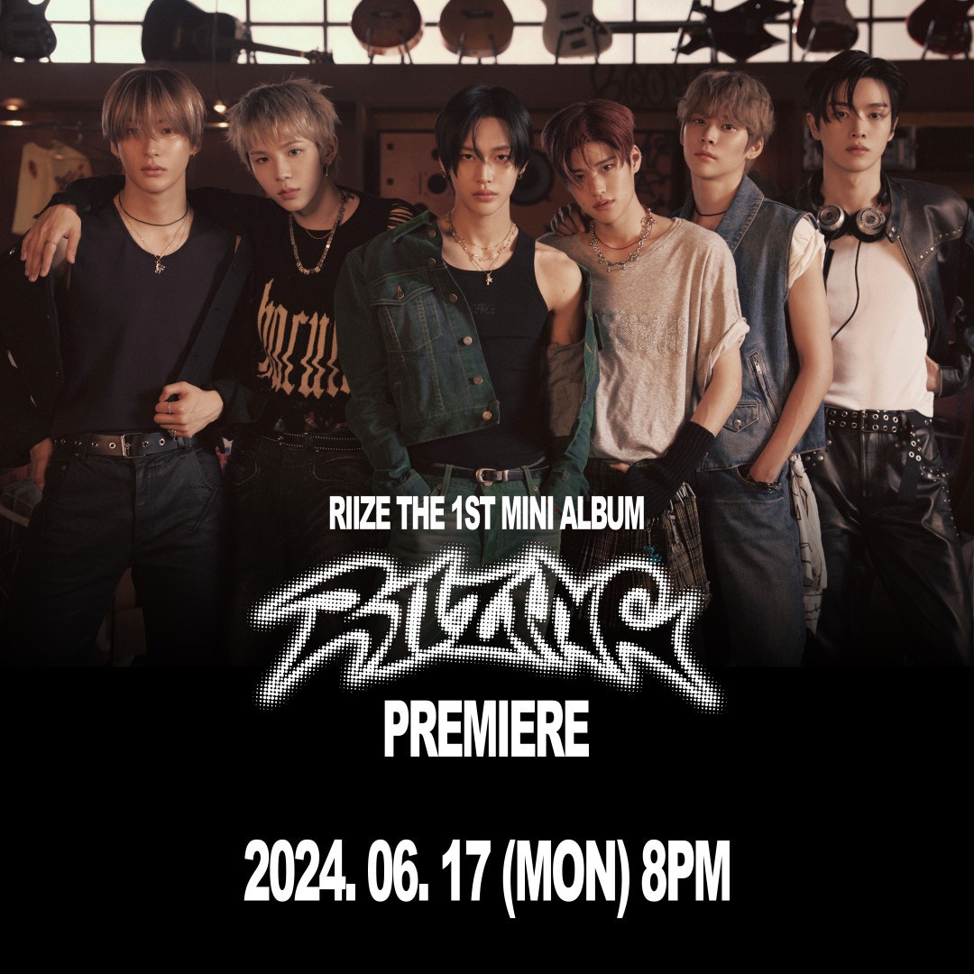 RIIZE Community Post - 【RIIZE The 1st Mini Album ‘RIIZING’ Premiere ...