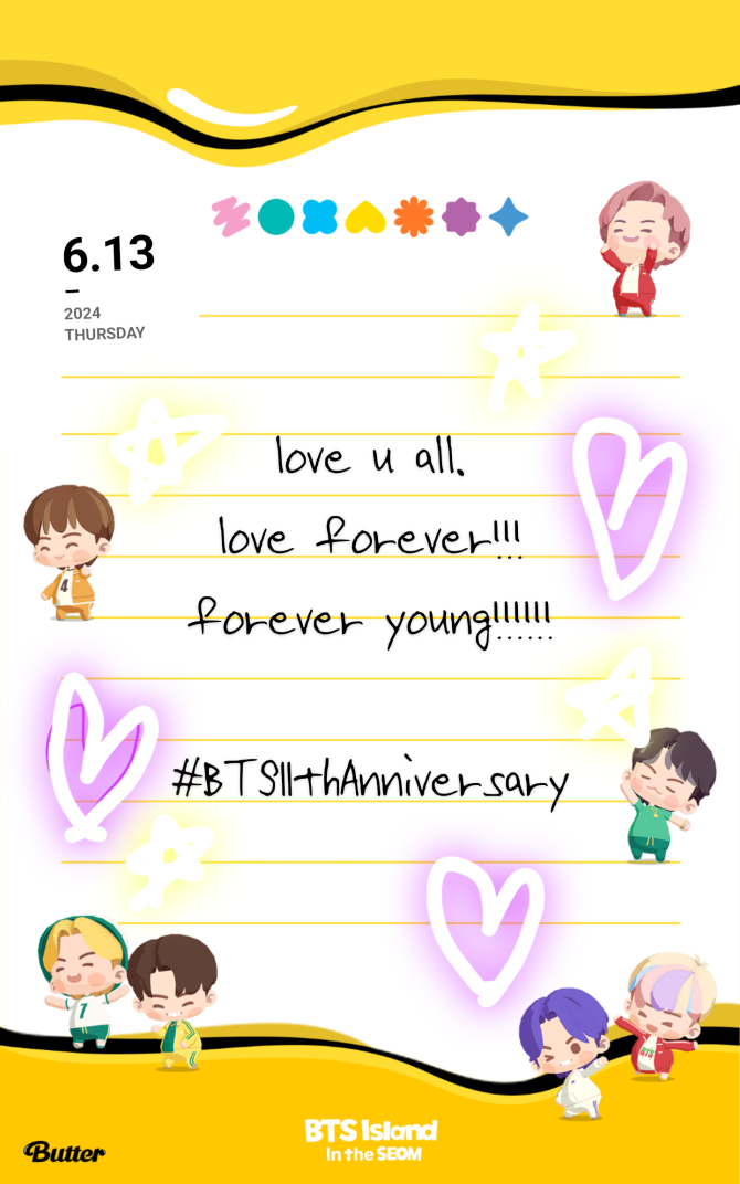 BTS Weverse Fan Letter