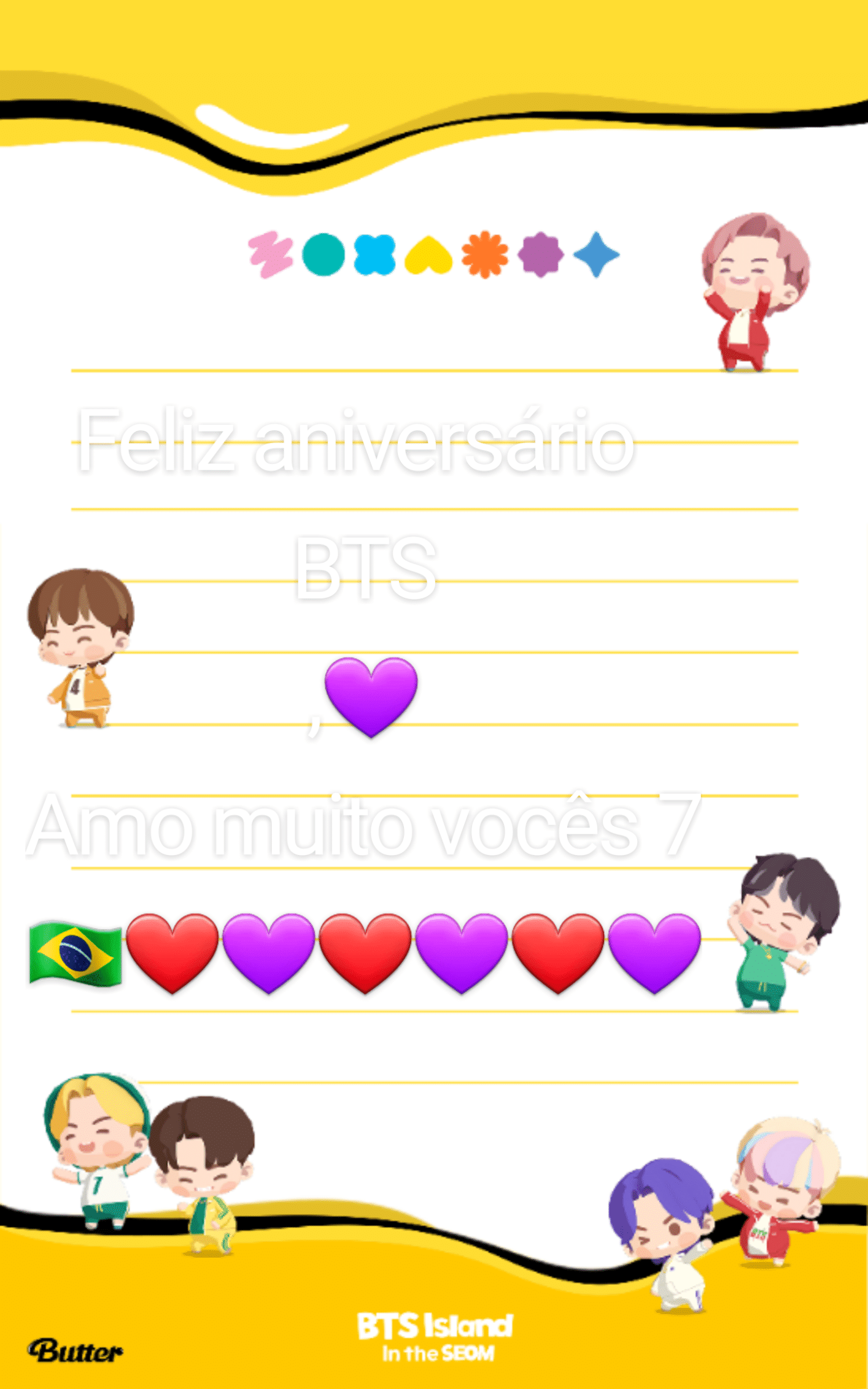 BTS Weverse Fan Letter