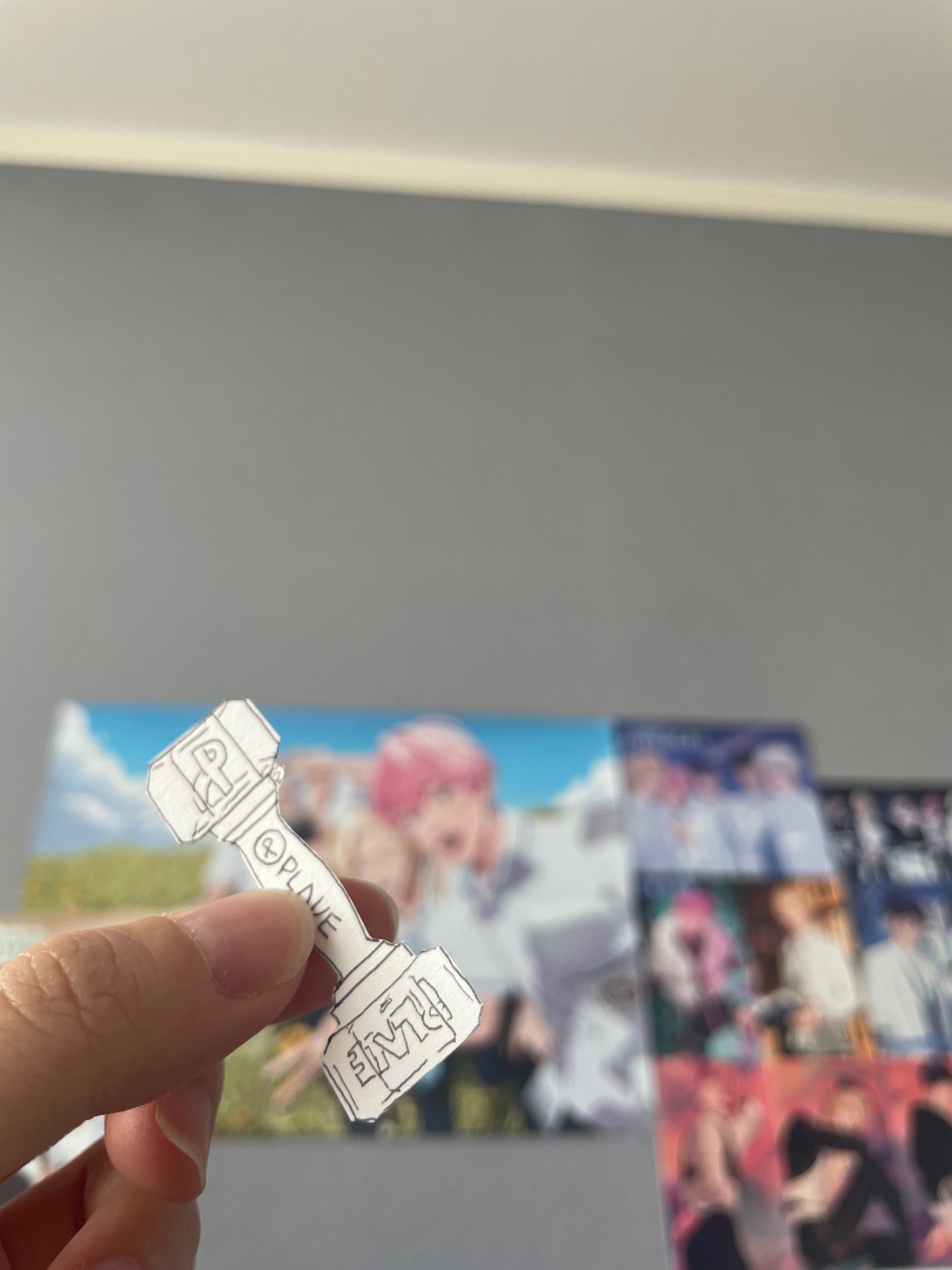 Plave Community Post 응원봉은 없지만 그림이라도 그려서 나의 마음을 전하겠어 얘드라하이팅 사랑해