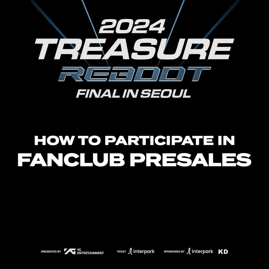 TREASURE Community Posts - 💎 2024 TREASURE RELAY TOUR [REBOOT] FINAL IN ...